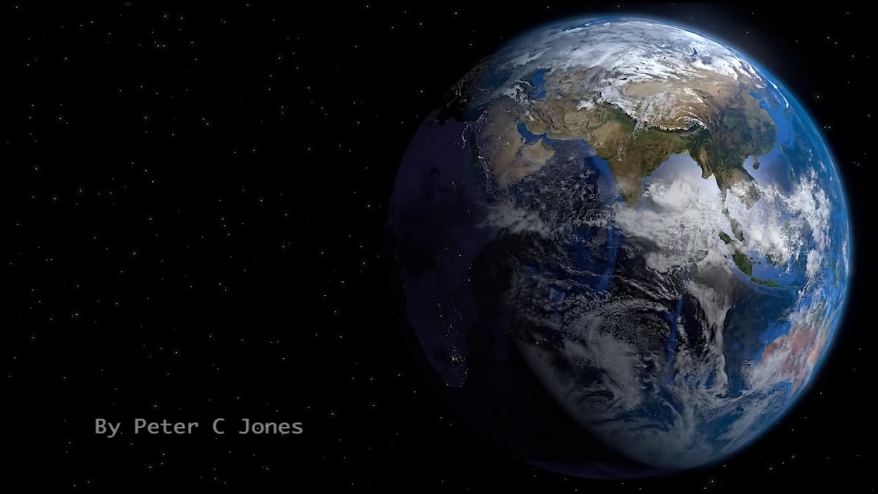 3D Earth Model Made in Blender - YouTube