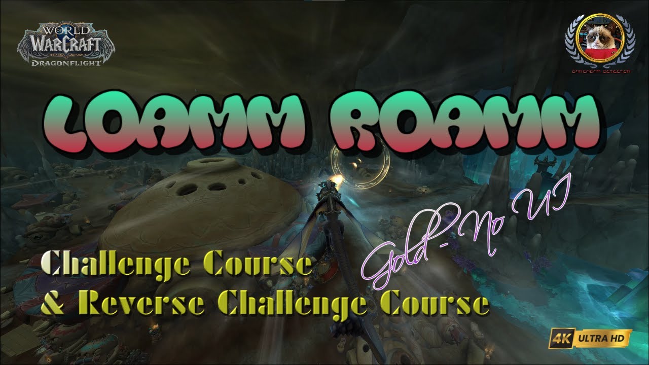 Loamm Roamm Challenge & Reverse Challenge Courses: Gold - No UI - YouTube