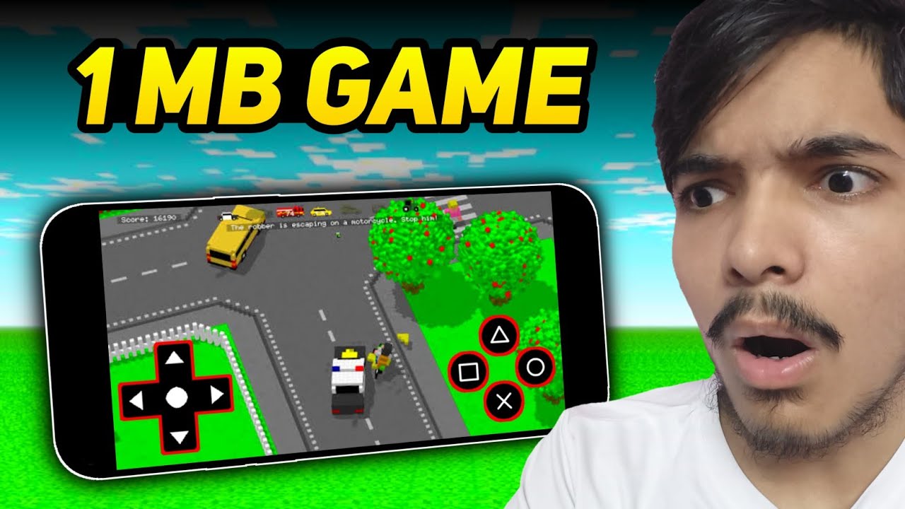 GTA Like Action In "1MB GAME" - Big Action In Small Size - YouTube