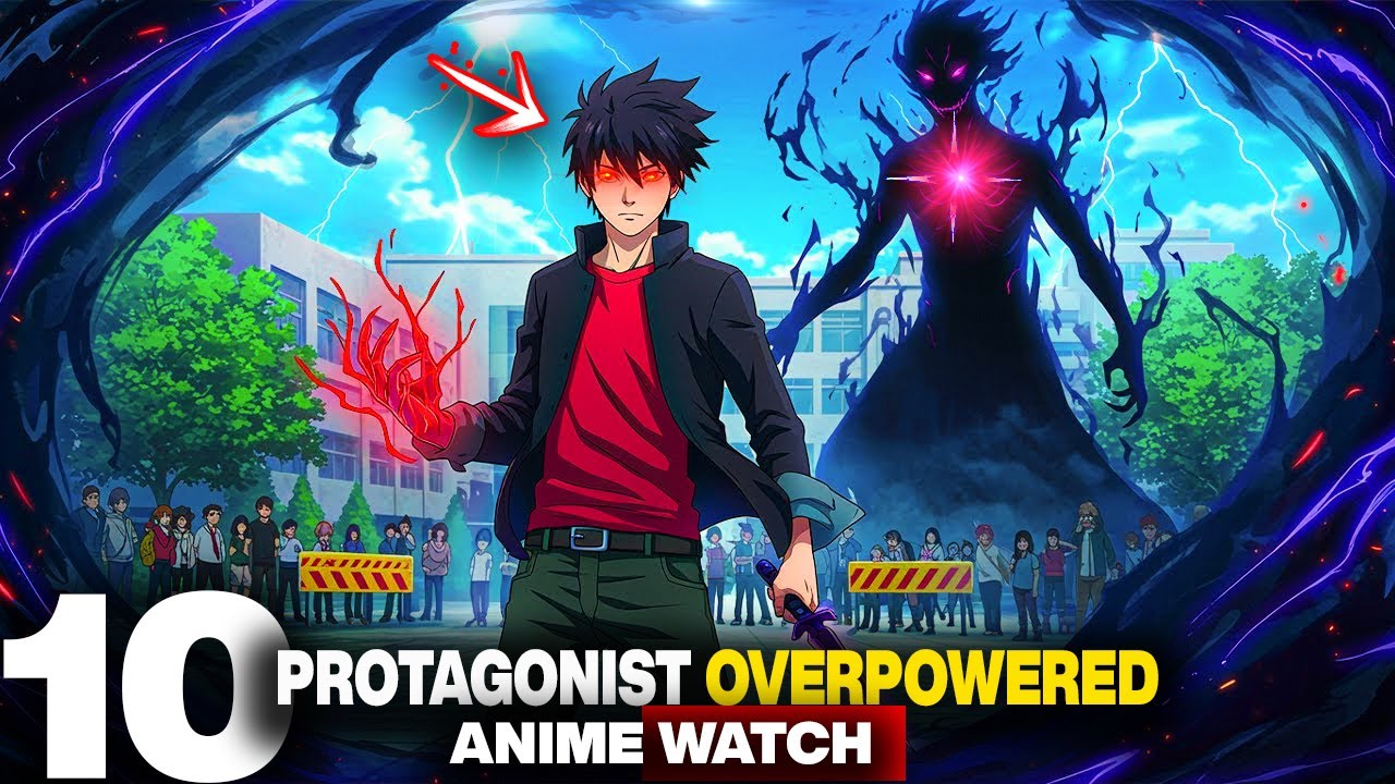 Top 10 New Anime with An OP MC Overpowered Main Protagonist - YouTube