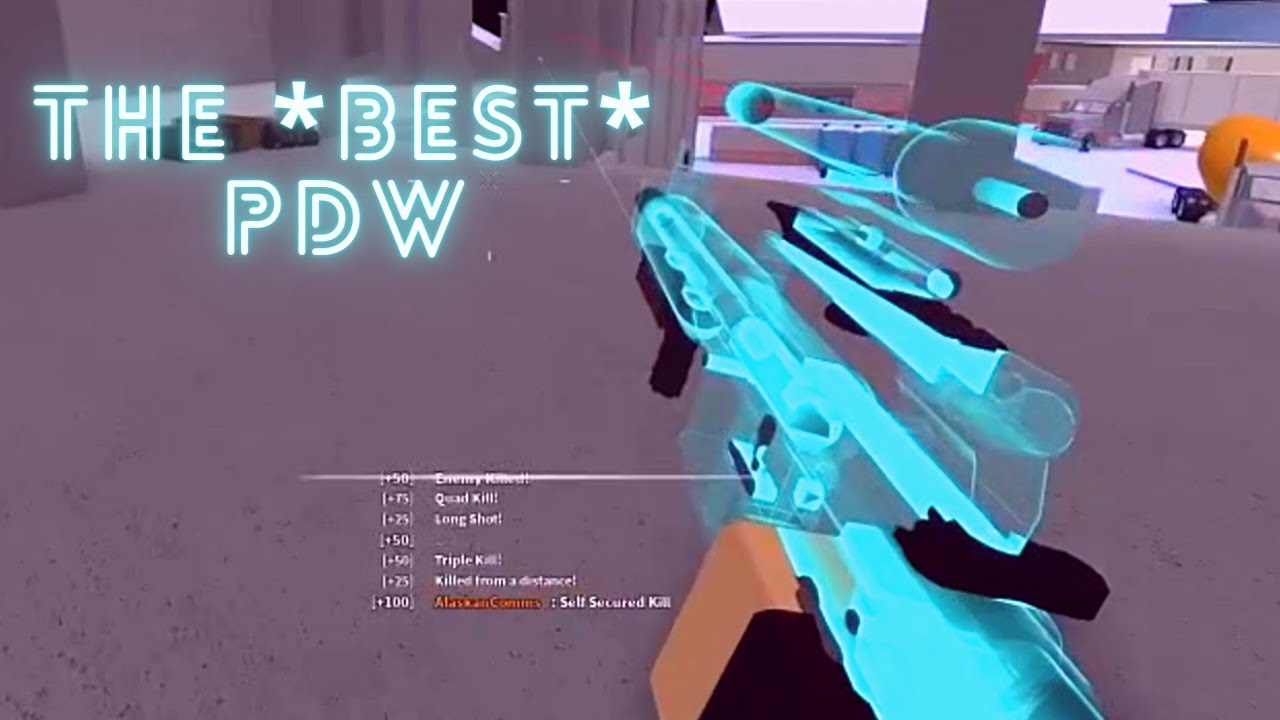 THIS Is THE BEST PDW IN PHANTOM FORCES (Roblox Phantom Forces) (In My ...