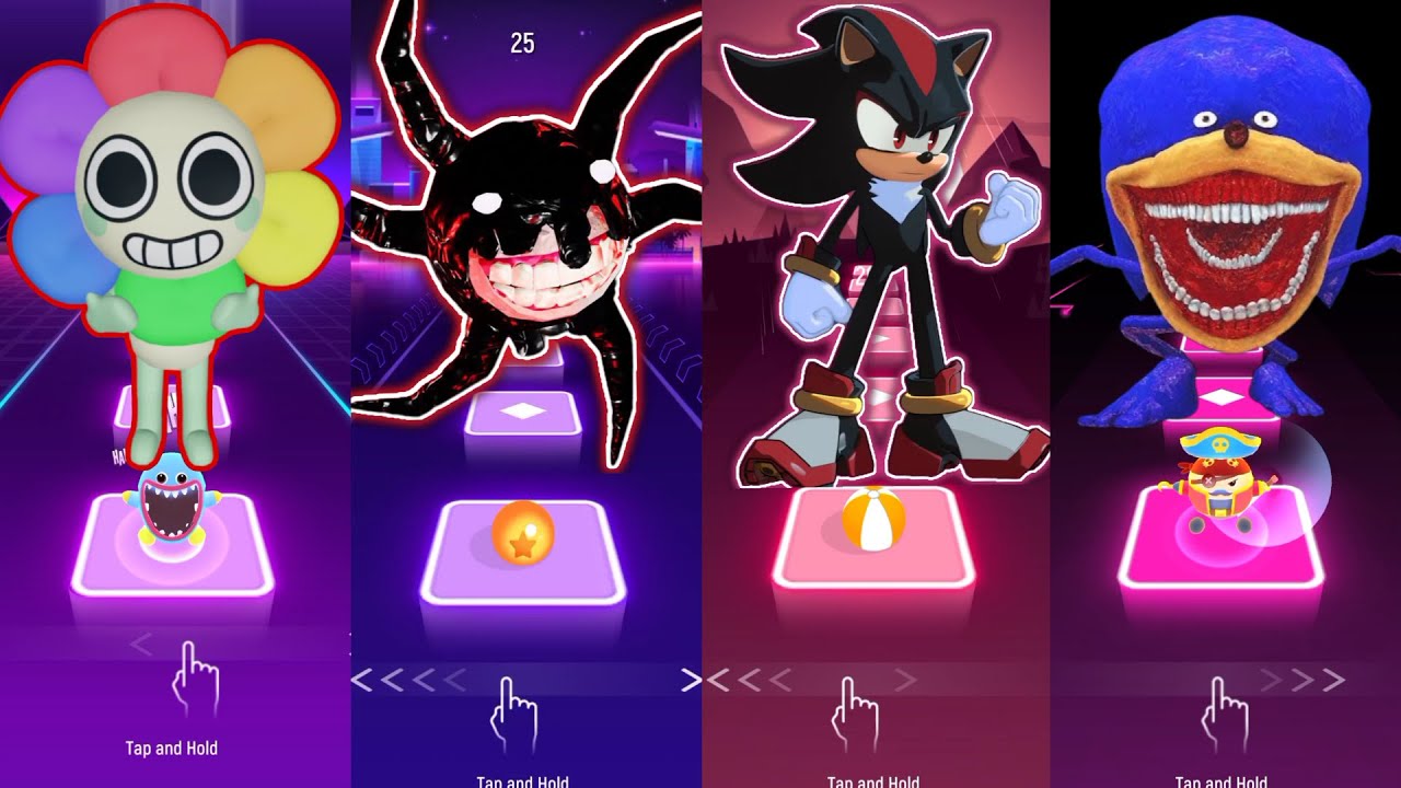 New Game 🎇😋 Sonic EXE, Roblox door, DANDY'S WORLD 😍Coffin 💥 Tiles Hop ...