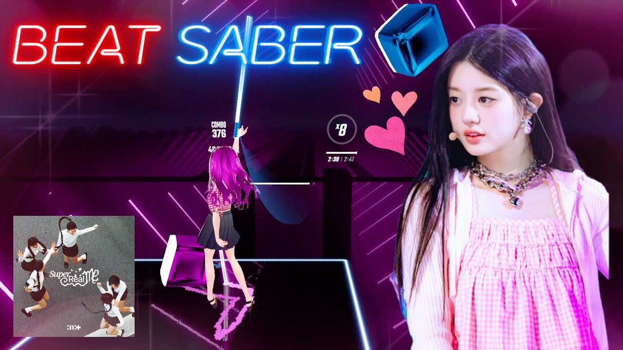 [Beat Sabre] Magnetic ILLIT - SS Rank! - YouTube