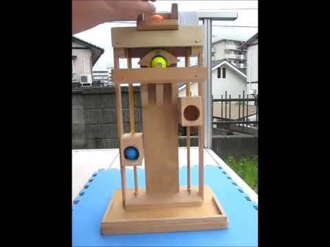 wood toy（elevator double） - YouTube