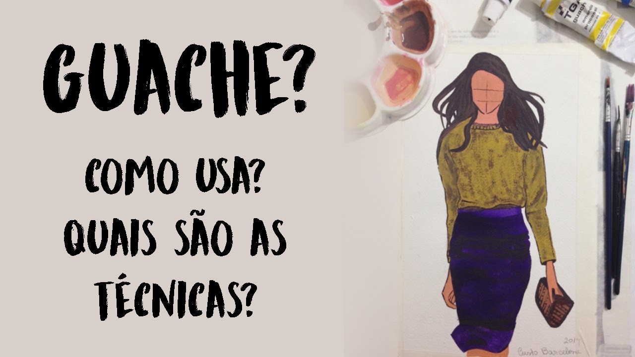 TUTORIAL | COMO USAR GUACHE TGA | @anablueartwork - YouTube