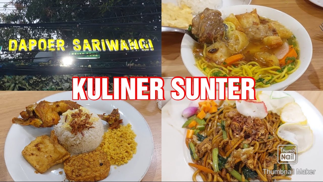 DAPOER SARIWANGI SUNTER RESTORAN SUNDA - YouTube