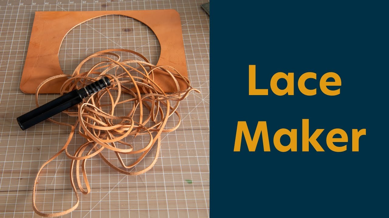 The Leather Element | Leather Lace Maker - YouTube