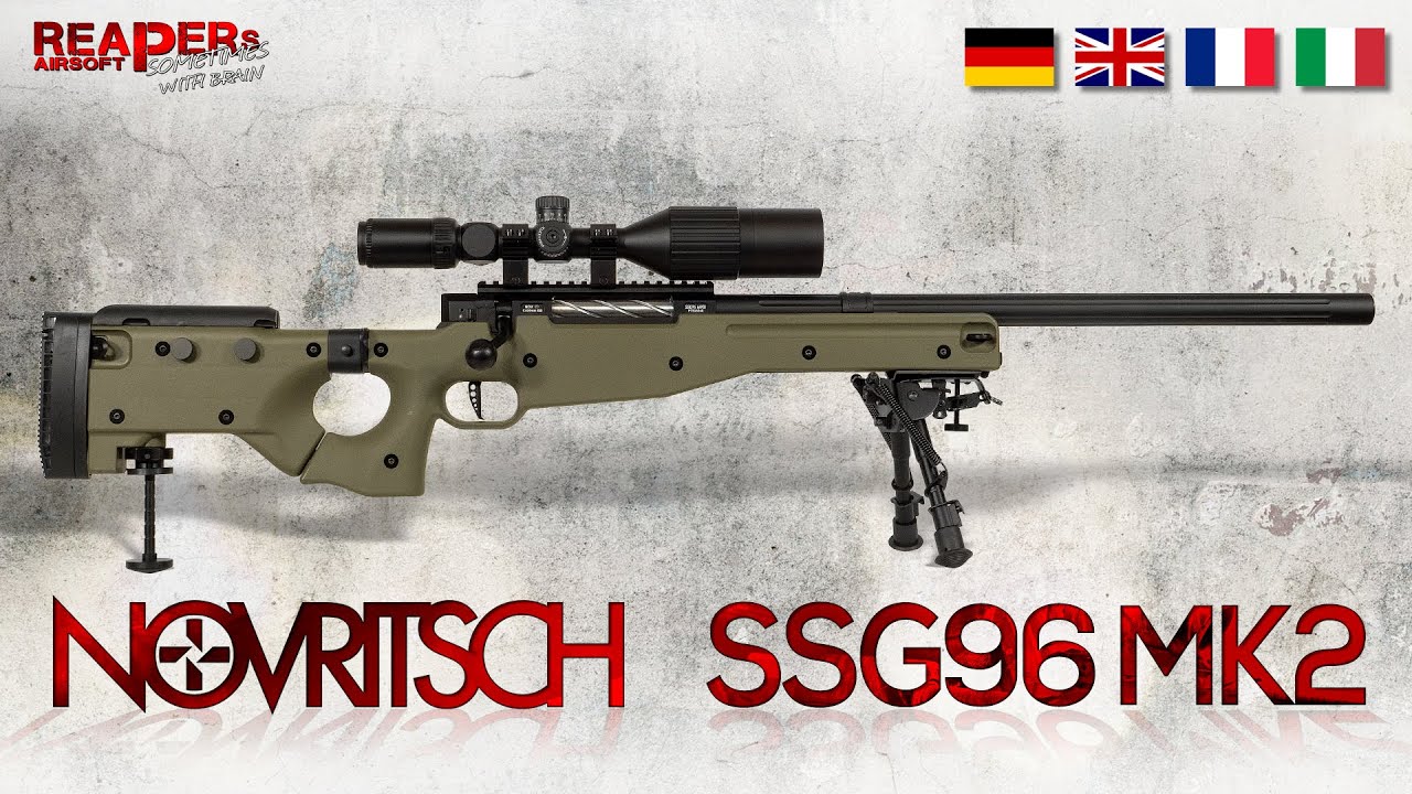 [Review] Novritsch SSG96 MK2 - 6mm BB Airsoft - YouTube