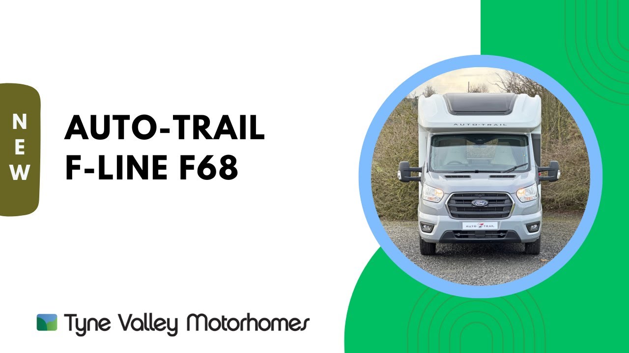 Stunning 2 Berth Motorhome with Rear Lounge | 2025 Auto-Trail F-Line ...