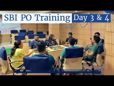 SBI PO Training Day 3 and Day 4 | Unexpected gesture from SBI LD ...
