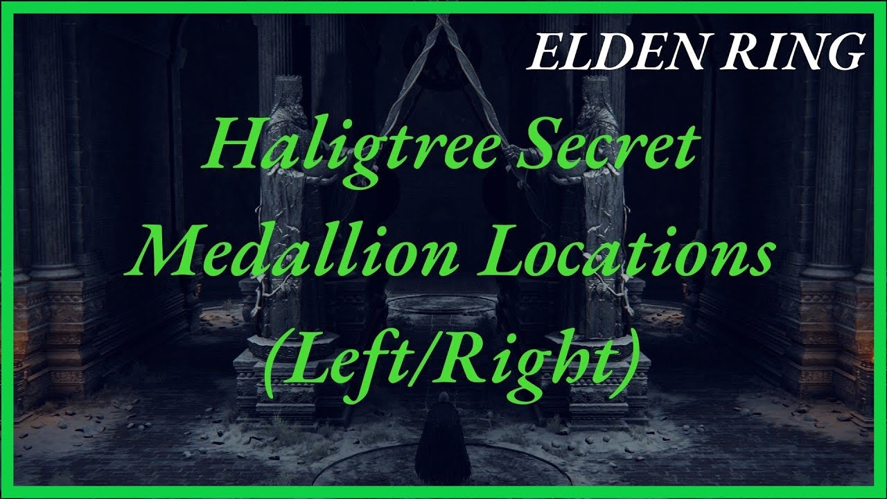 Elden Ring - Haligtree Secret Medallion Left/Right Locations - YouTube