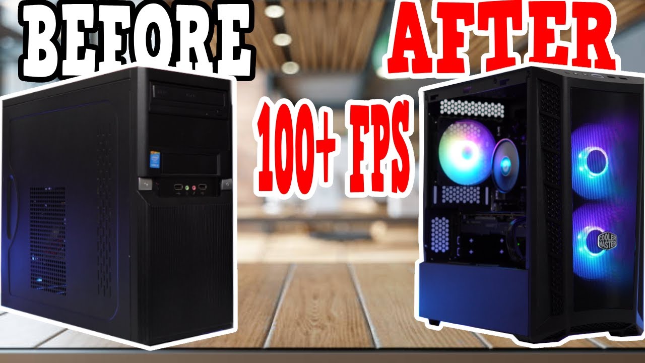 Boring Office PC to $200 Budget Gaming Pc! - YouTube