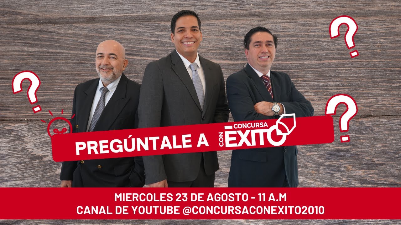 Pregúntele A Concursa Con Exito - YouTube