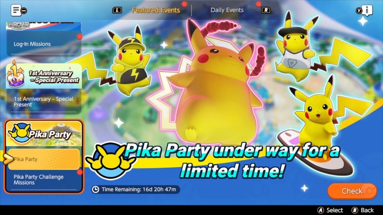 Pokémon UNITE - Pika Party Mode - YouTube