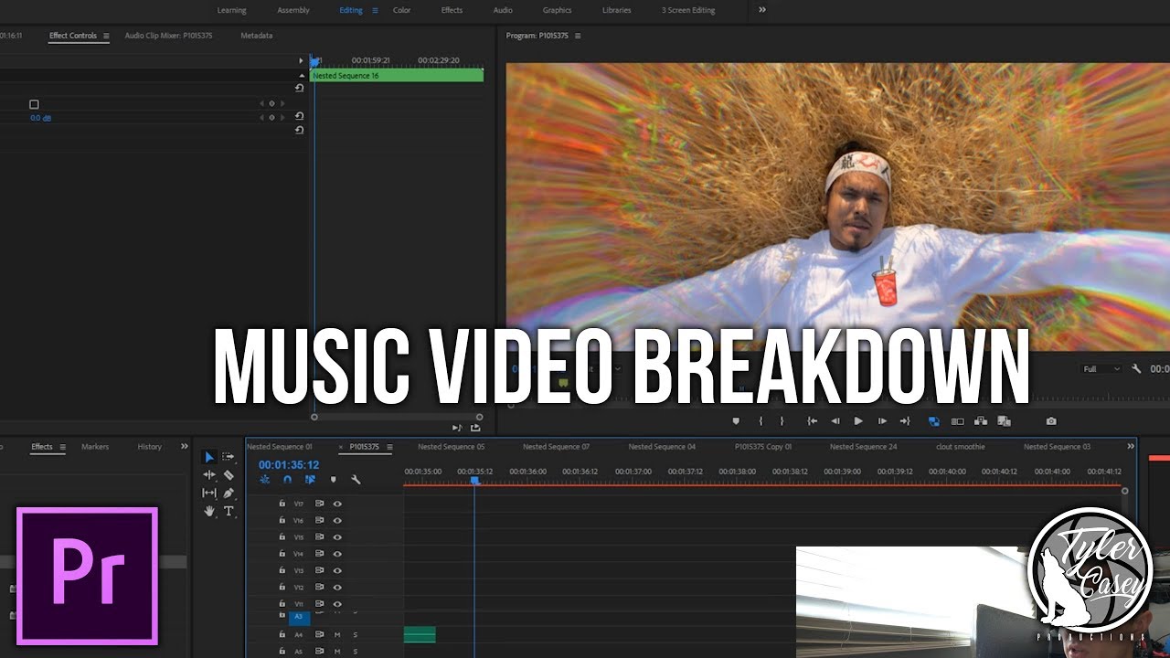 Music Video Break Down- Effects, Editng and Lighting - YouTube