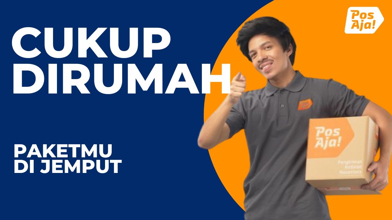 Cara Mudah Minta Jemput Paket dengan Aplikasi Pos Aja! - YouTube