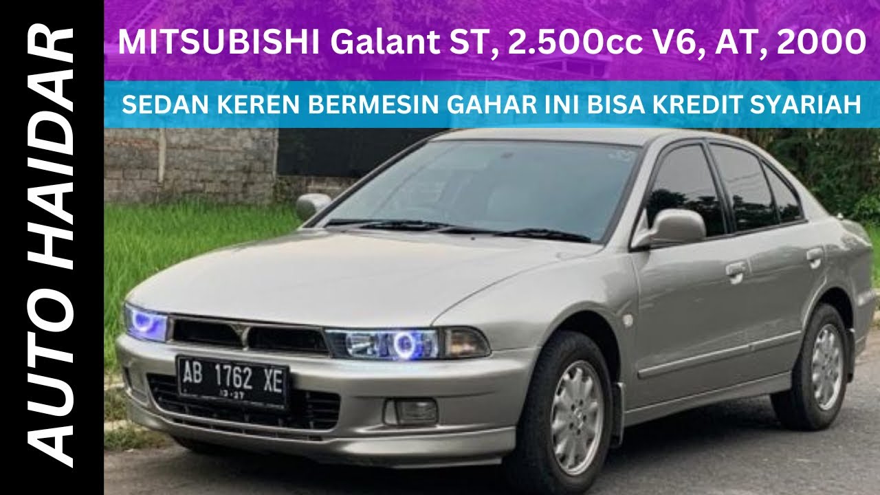 MITSUBISHI Galant Hiu V6, th 2000 ini Bisa Kredit Syariah di Maestro ...