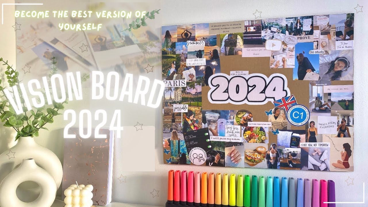 COMMENT FAIRE UN VISION BOARD ? (qui fonctionne vraiment) - YouTube
