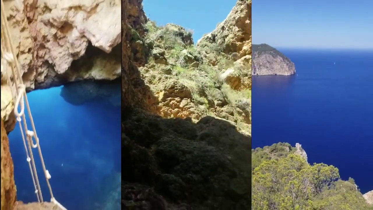 Walking Ibiza Cave of Light Experience - YouTube