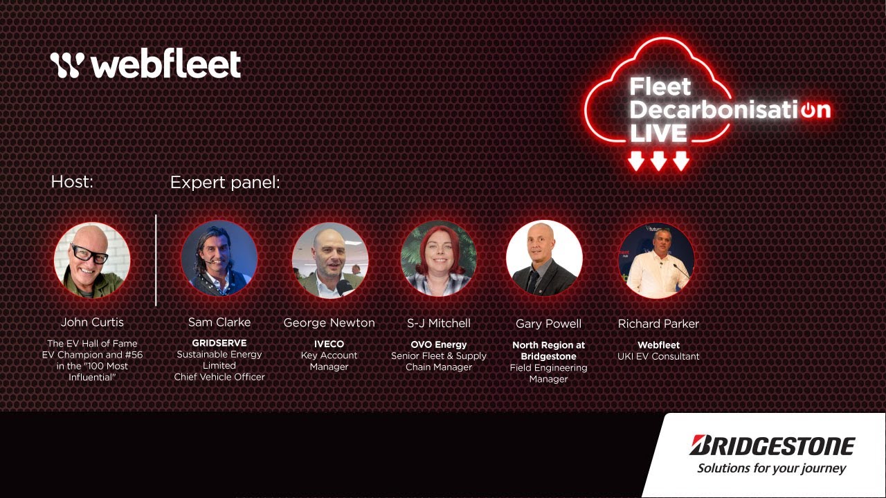 Webfleet and Bridgestone - Fleet Decarbonisation Live 2024 - YouTube