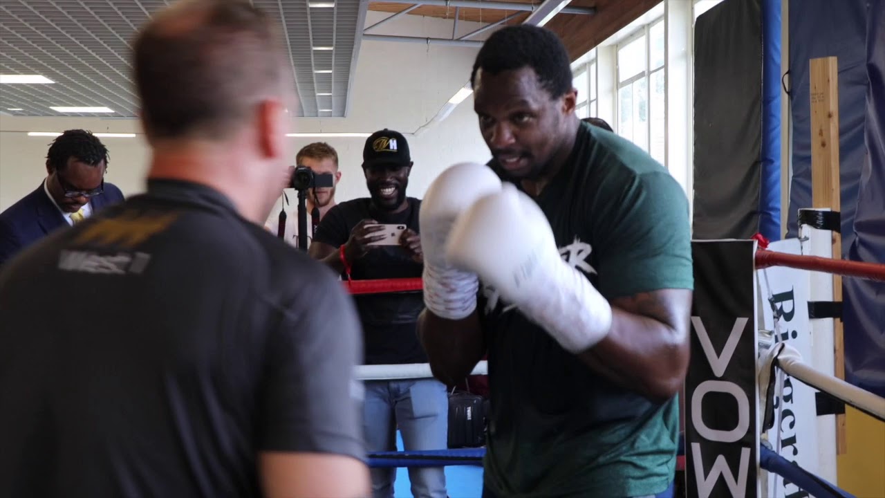 IN CAMP WITH DILLIAN WHYTE - COMPLETE TRAINING FOOTAGE AHEAD OF OSCAR ...