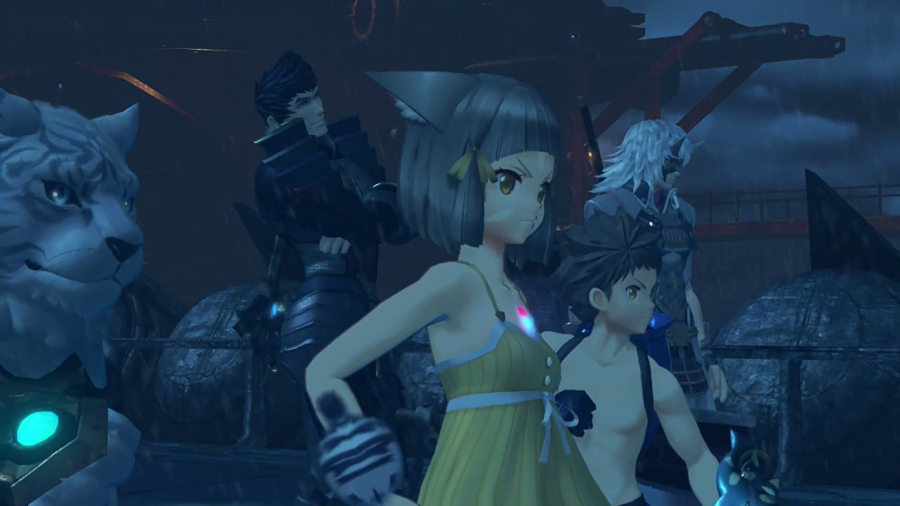 Xenoblade Chronicles 2 Swimsuit Edition Cutscene 008 - Drivers and ...