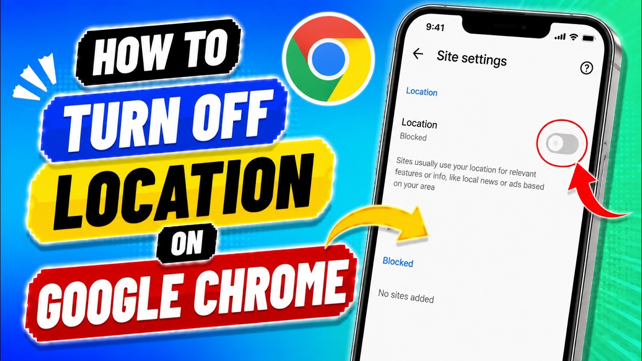 How to Turn off Location on Google Chrome (Quick Guide) - YouTube