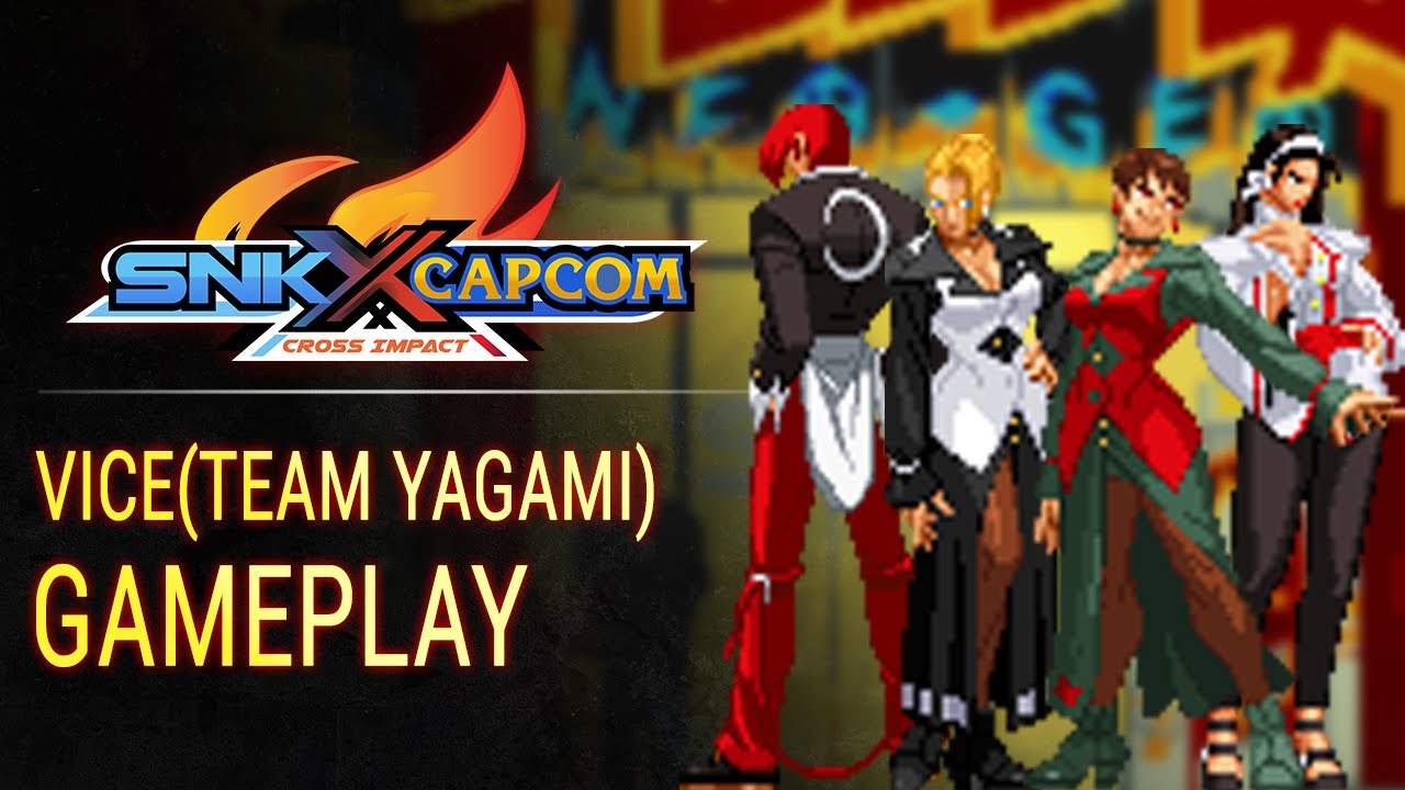 SNK X Capcom, Vice(The Brutal Sadic) Gameplay - YouTube