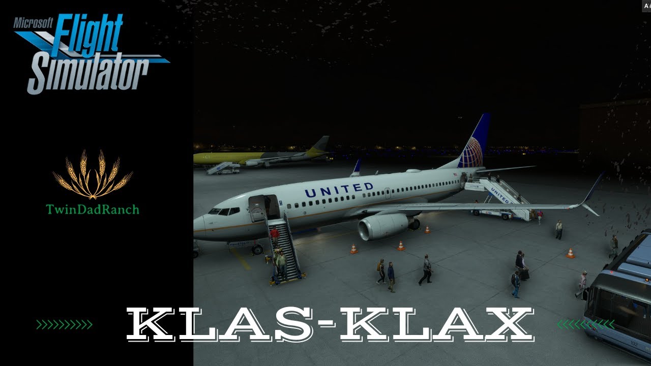 KLAS-KLAX | Short Hop to LA | Full Flight - YouTube