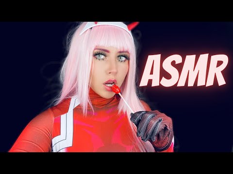 ASMR in spanish - ZERO TWO TAKES CARE OF YOU ✨ cosplay role play