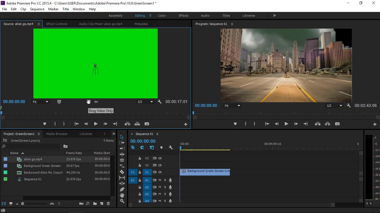 Belajar editing Green Screen dengan Adobe Premiere (newbie) - YouTube Music