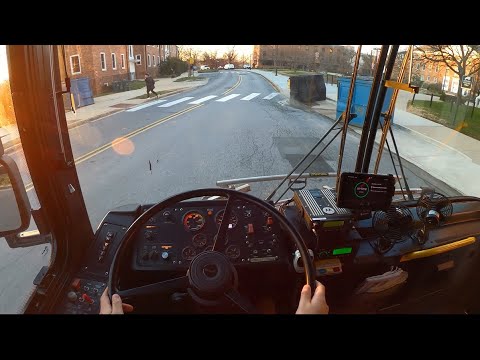 POV Bus Drive: Shuttle-UM Route 111 in a '19 Gillig Advantage