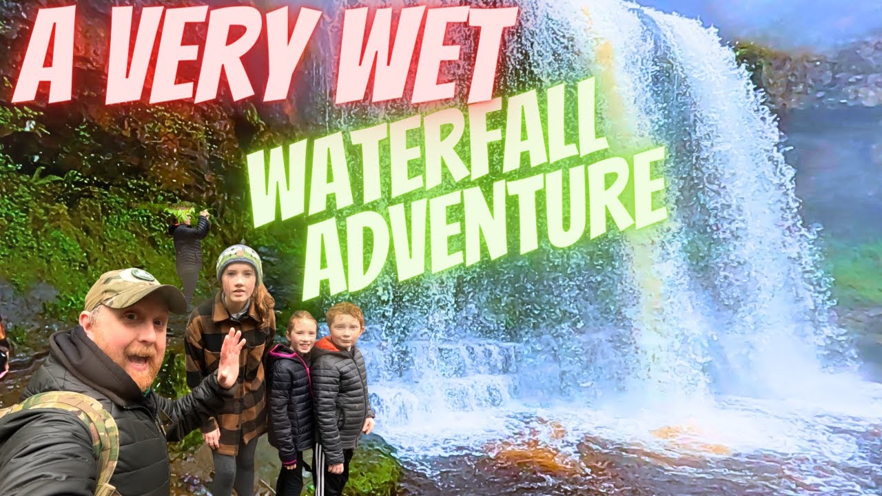 Family Waterfall Adventure hunting for Sgwd Yr Eira Waterfall - YouTube