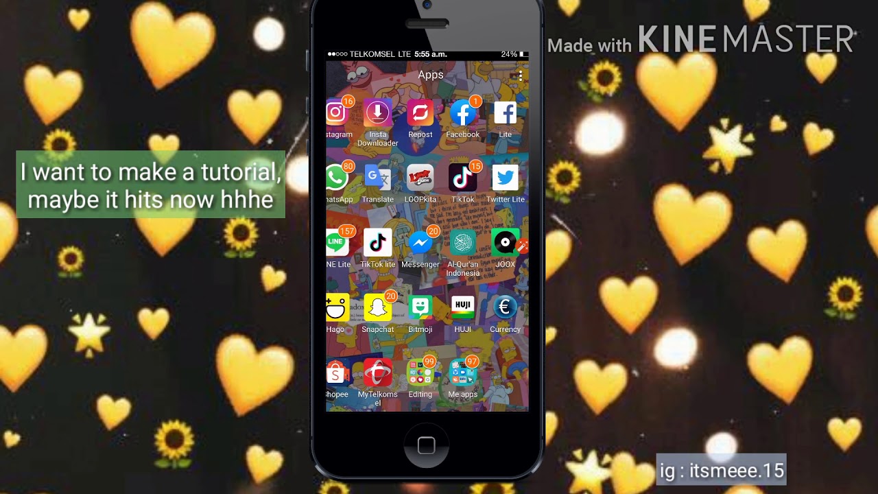 HOW TO : make a rainbow ring for instastory (bagaimana cara supaya ...