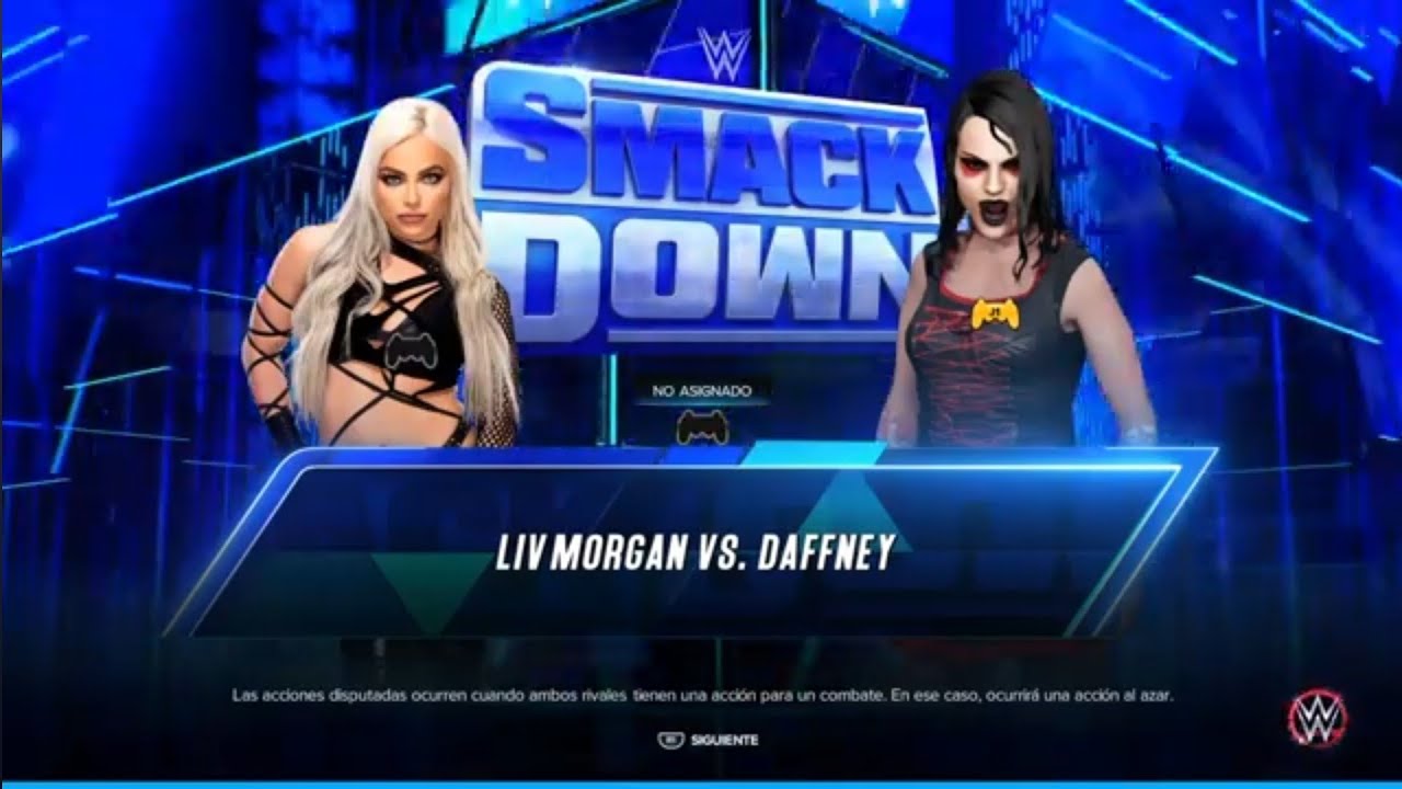 WWE SMACKDOWN Daffney's debuts - YouTube