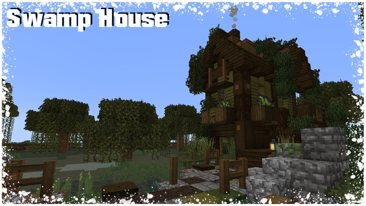 Minecraft 1.14 - How to Build a Swamp Biome House! - YouTube