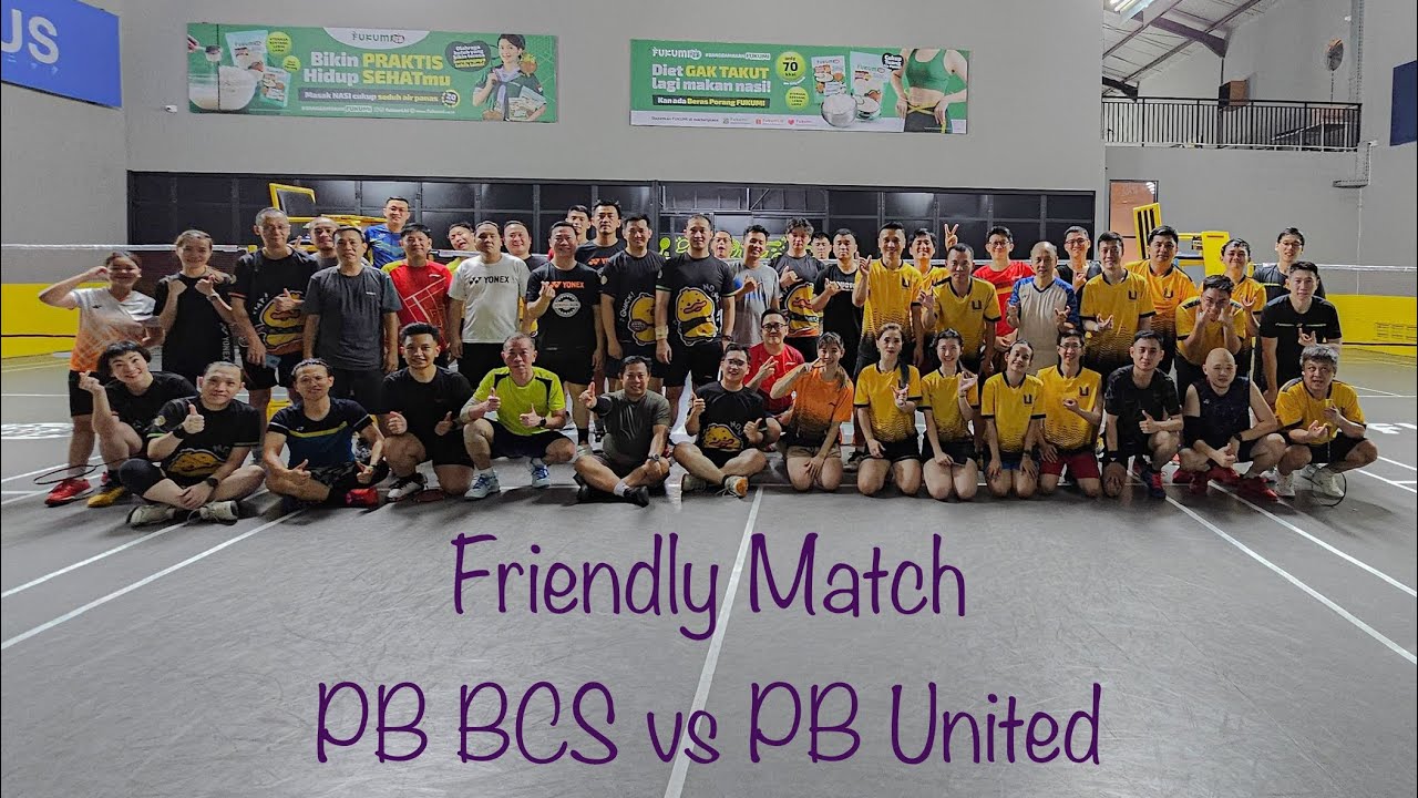 Rabu 6 November 2024 - Friendly Match PB BCS vs PB United - GOR Badminton Itikminton Surabaya ...