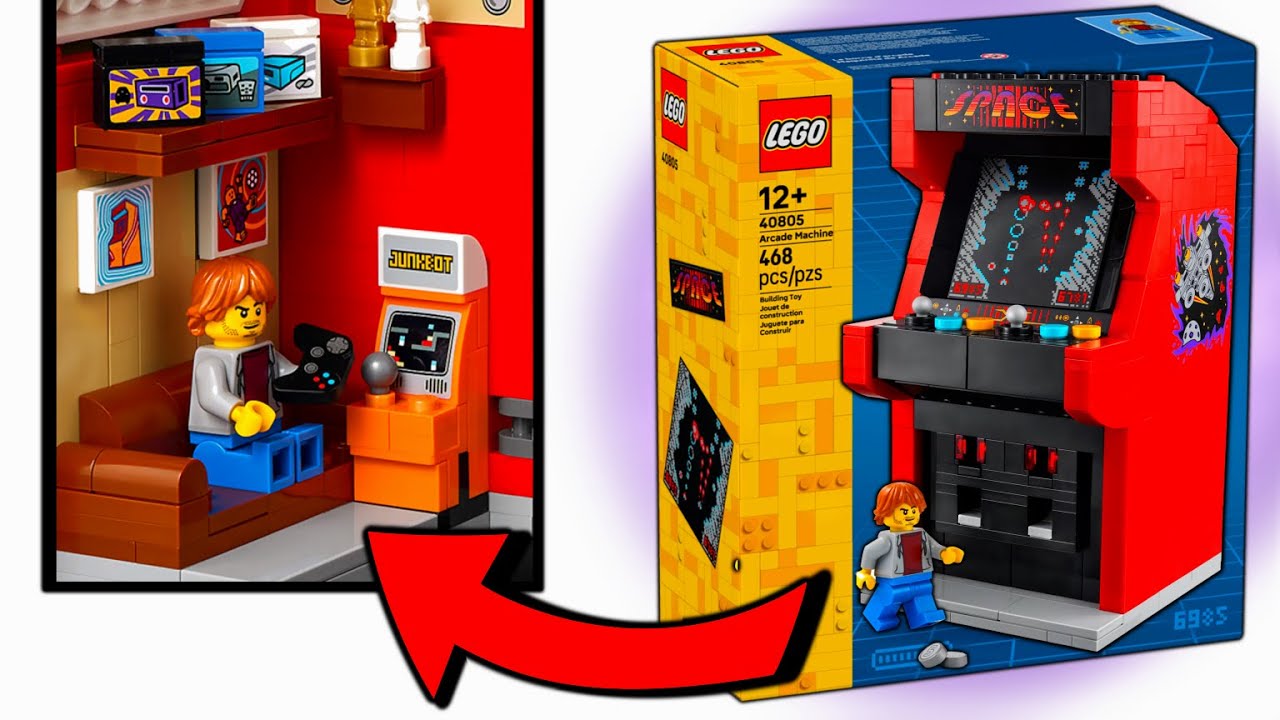 LEGO Arcade Machine 2025 Set REVEALED! - YouTube