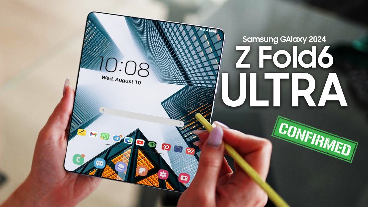 Samsung Galaxy Z Fold 6 Ultra — First NEW Leaks, Details & Release Date ...