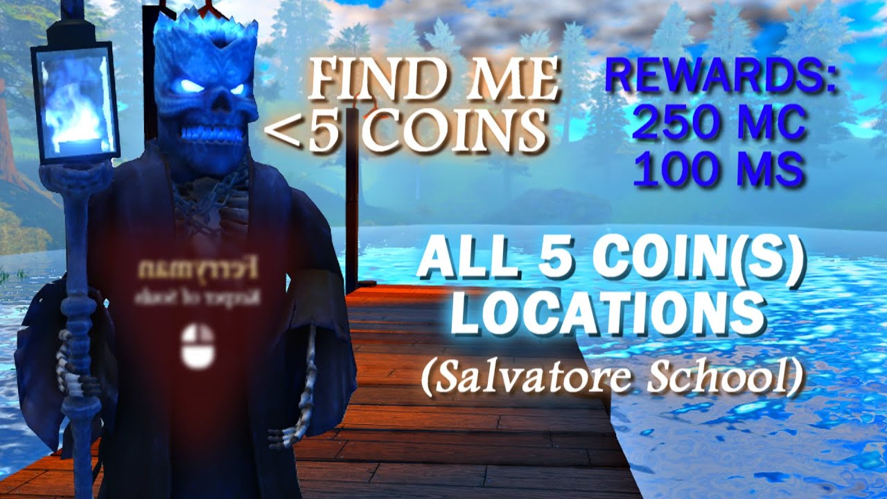 (QUEST) ALL 5 FERRYMAN COIN LOCATIONS! (SALVATORE SCHOOL) | TVL2 ...