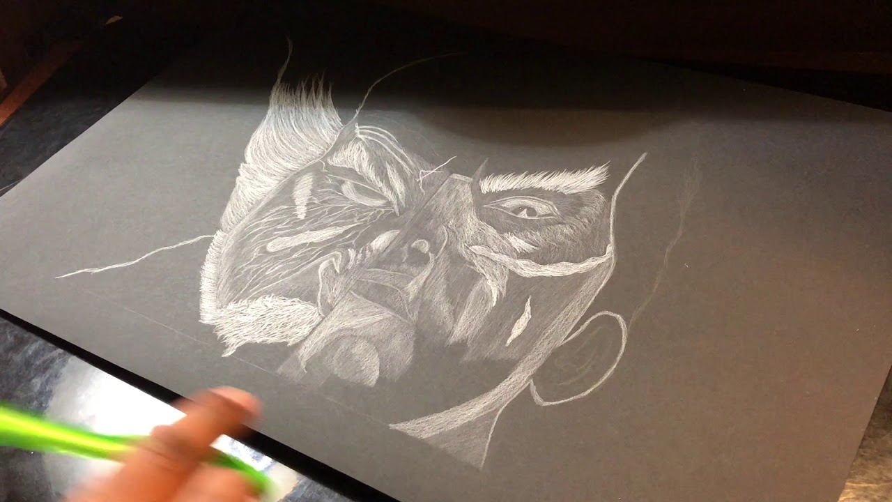 DRAWING OF THE TEKKEN 7 COVER - YouTube