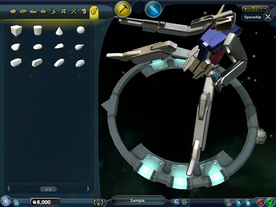 Spore:How to build a mech and do the asymmetric job(Part 2) - YouTube