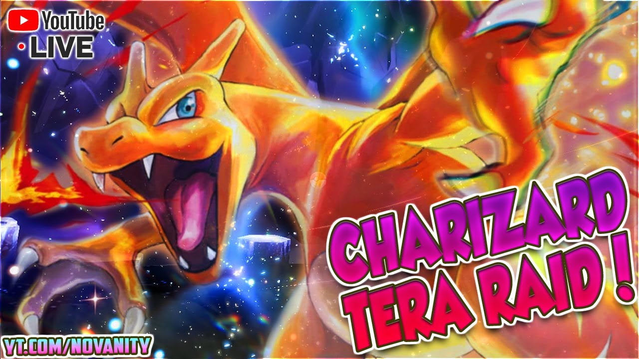 🔴 LIVE CHARIZARD TERA EVENT IS HERE!! "PKMN Scarlet & Violet" - YouTube