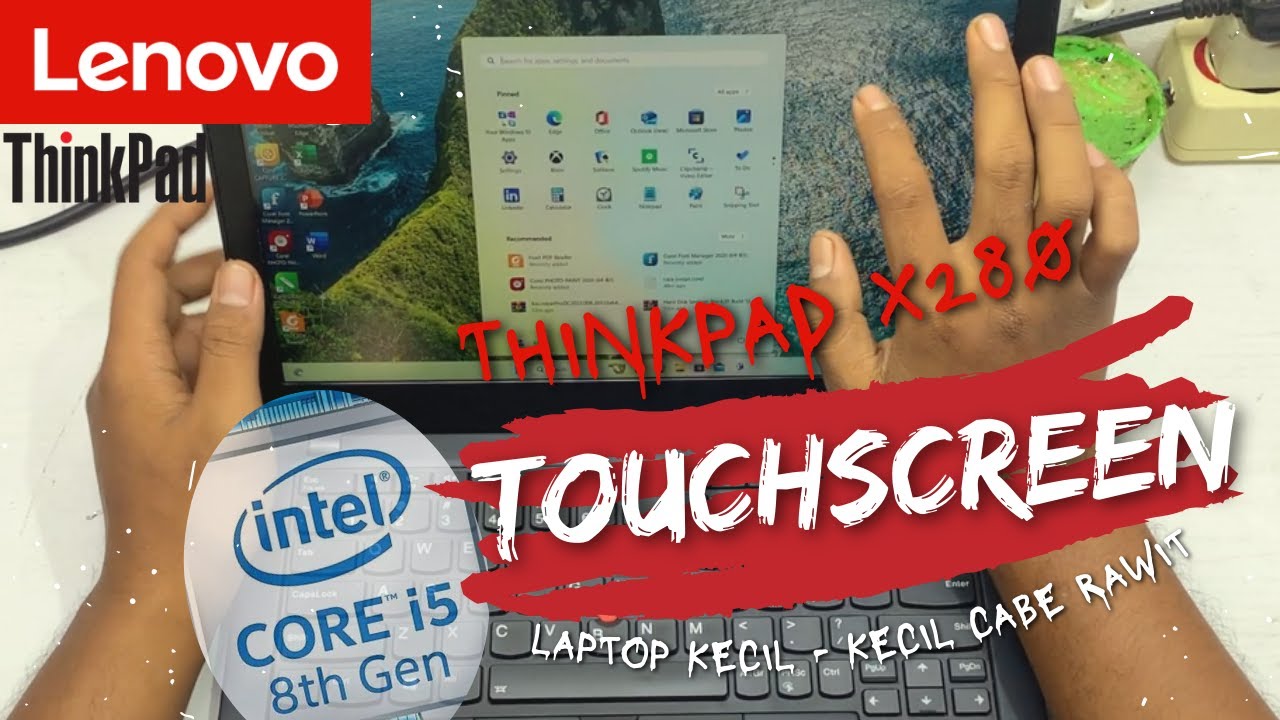 Lenovo ThinkPad X280 Intel Core i5 Gen 8 TOUCHSCREEN !!! - YouTube