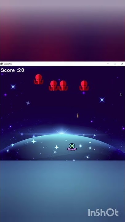 Space Shooting Game - python & pygame - YouTube