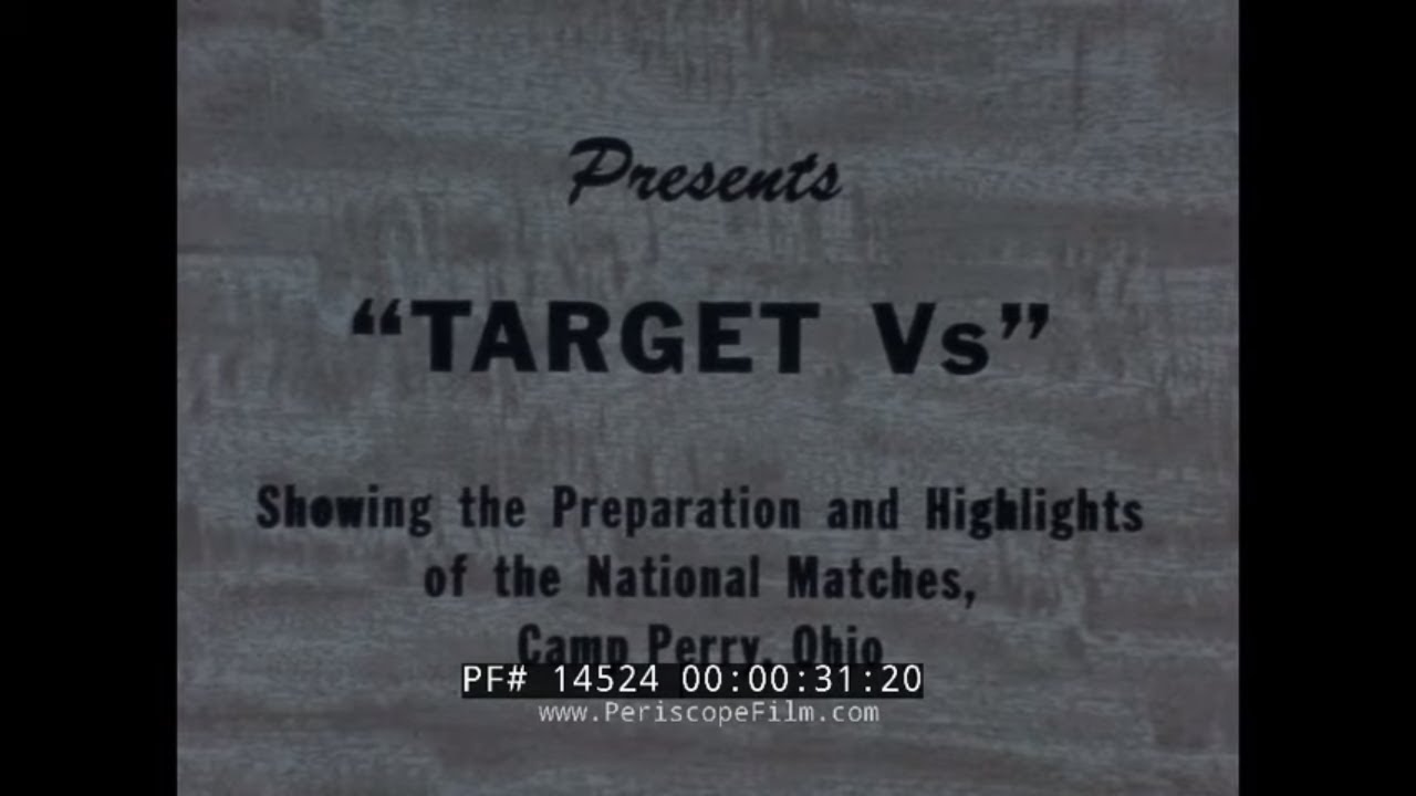 1965 NATIONAL RIFLE MATCHES CAMP PERRY, OHIO WILLIAMS GUN SIGHT CO ...
