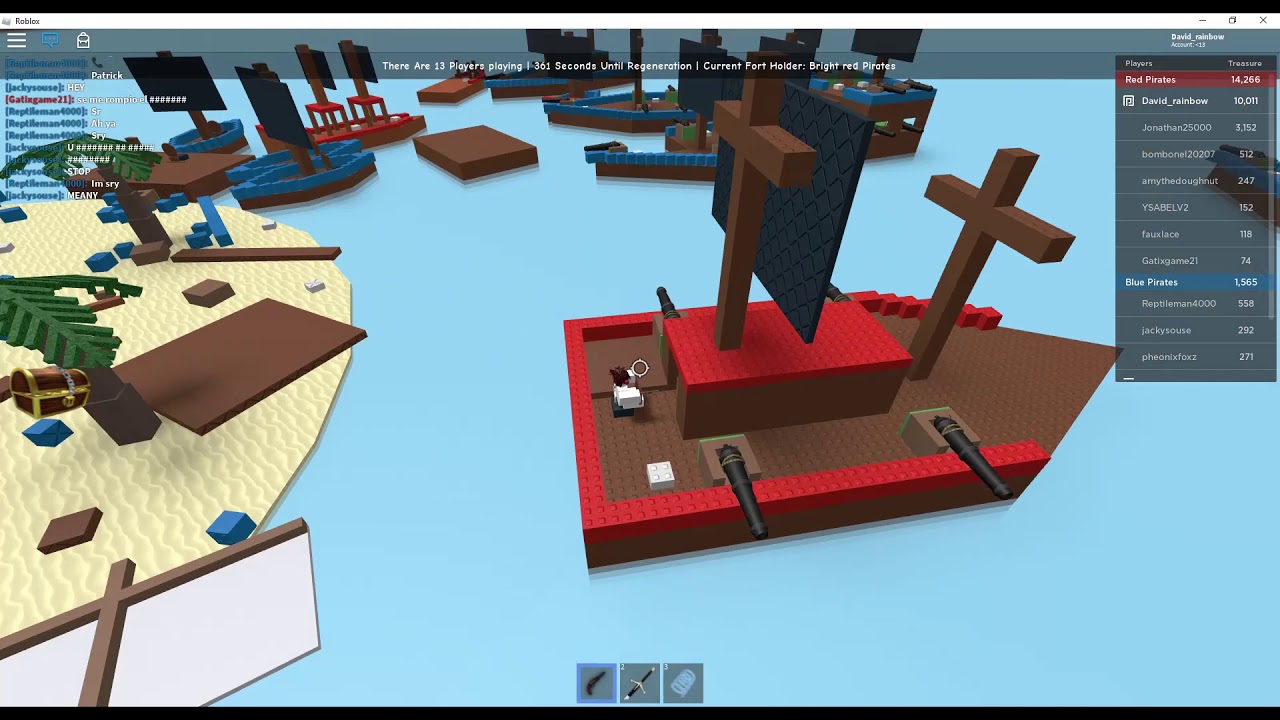 Playing PIRATE WARS!!! (Roblox) - YouTube