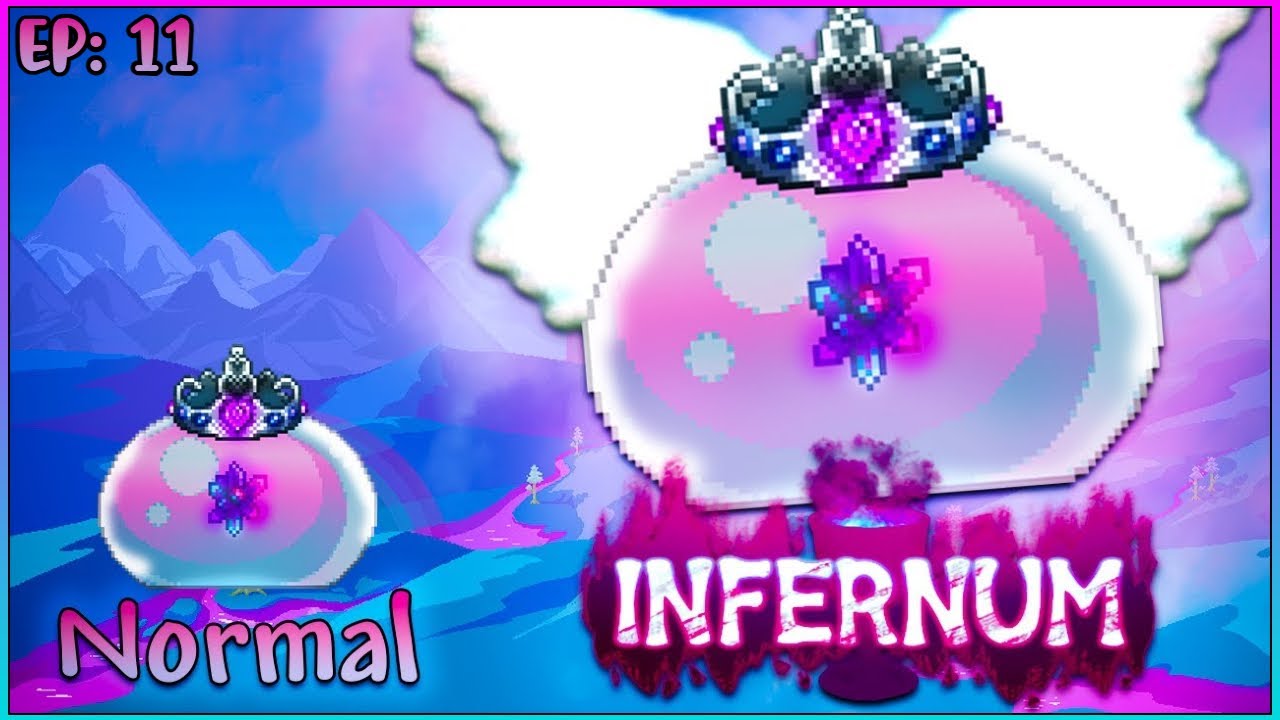 Terraria Calamity EP: 11 - Smacking Queen Slime in her FACE! - YouTube