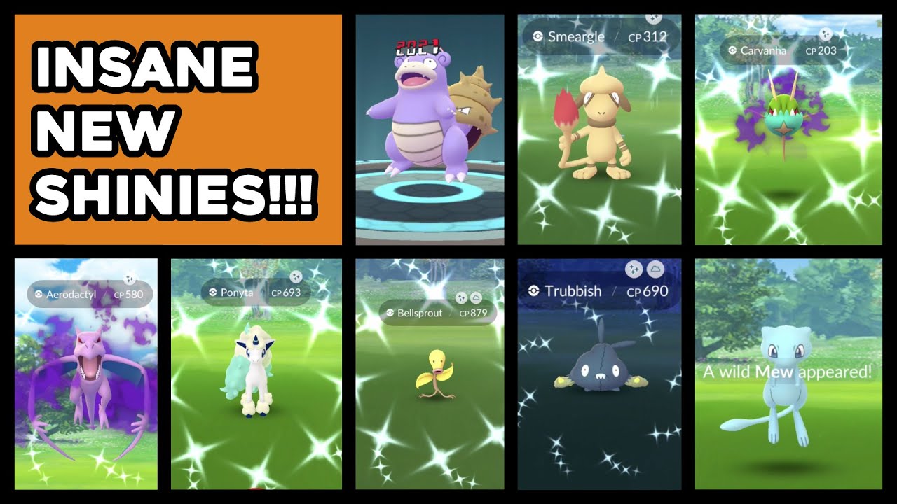 INSANE POKEMON GO SHINY COMPILATION!!! (April/May 2021 Pokemon GO ...