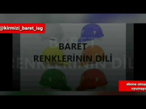 KAFAYA DARBE ❌ BARETLERİN RENKLERİ NEYİ TEMSİL EDER? İSG’DE BARETİN ÖNEMİ NEDİR?